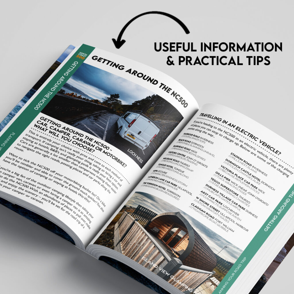 NC500 Guide Book - The Road Trip of a Lifetime by Robbie Roams