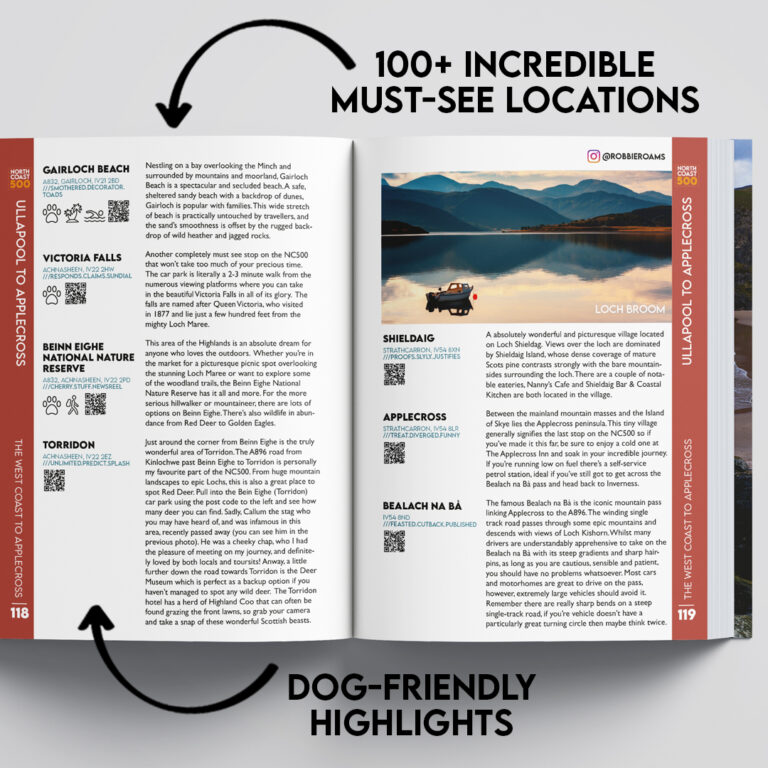 NC500 Guide Book - The Road Trip of a Lifetime by Robbie Roams