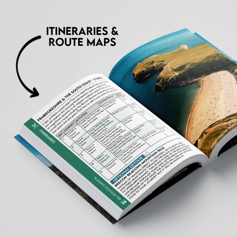 Wales Guide Book Road Trip Wales Guide Book by Robbie Roams