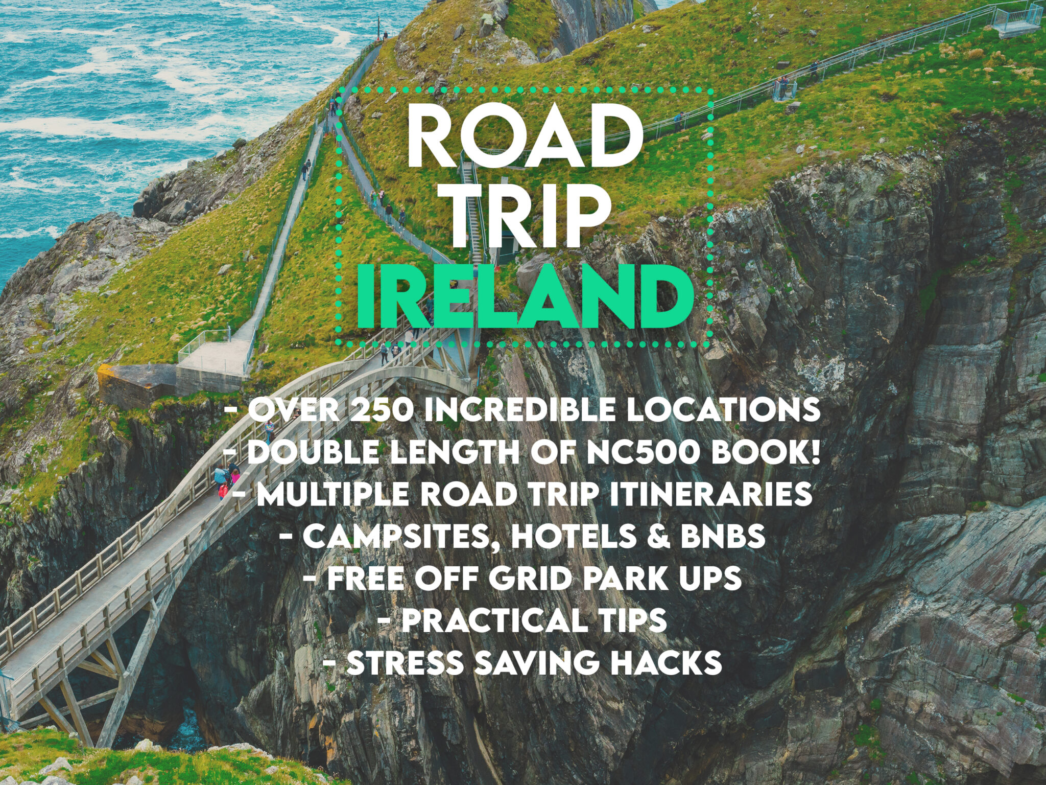 Ireland & Wild Atlantic Way Guide Book by Robbie Roam