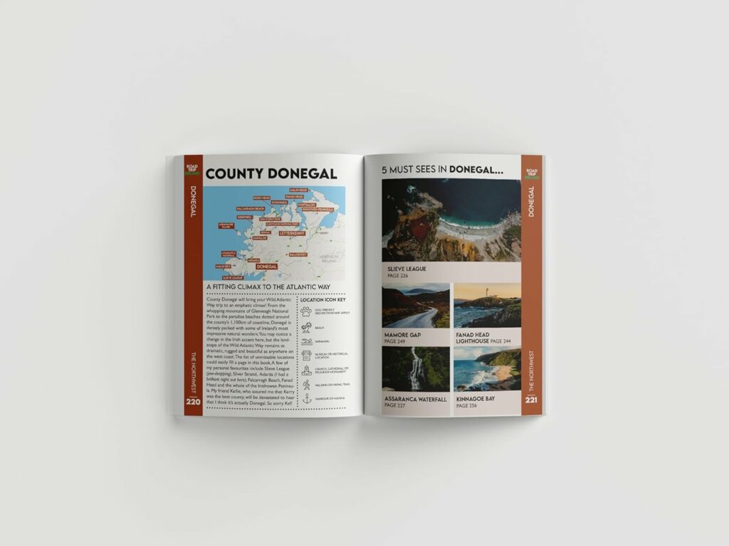 Ireland & Wild Atlantic Way Guide Book by Robbie Roam