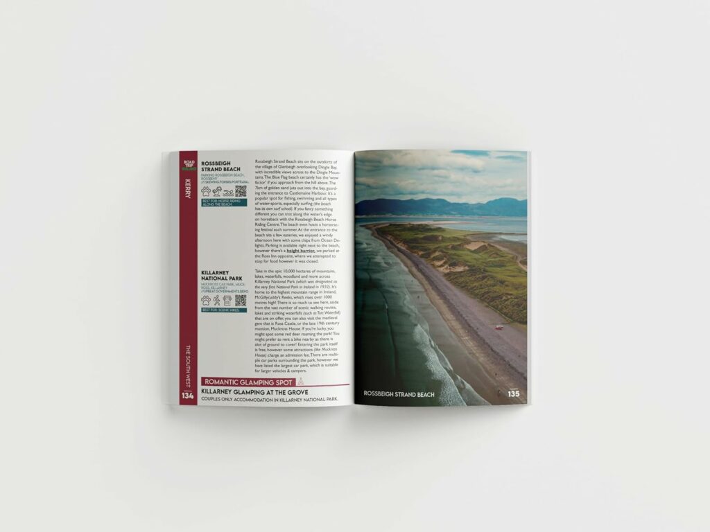 Ireland & Wild Atlantic Way Guide Book by Robbie Roam