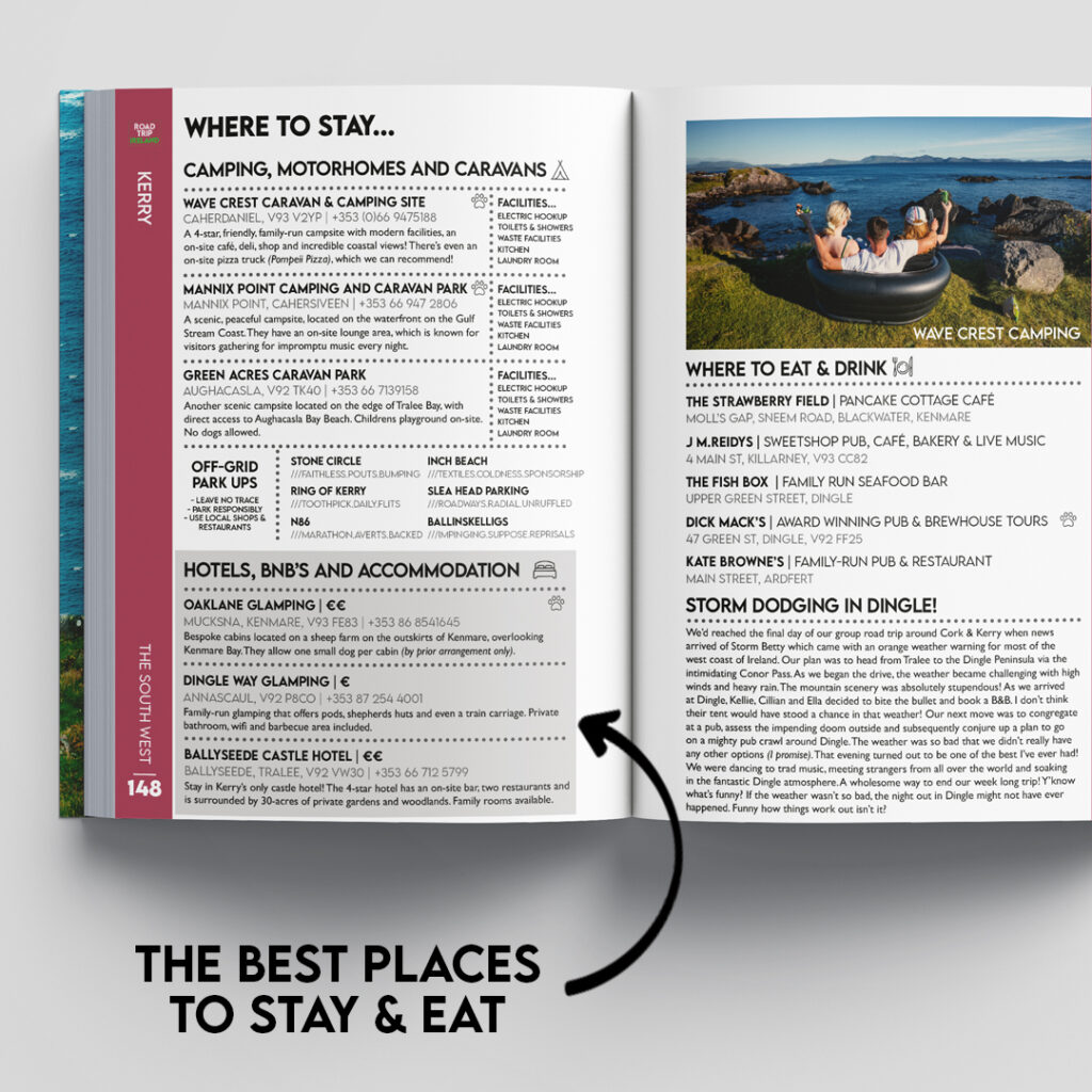 Ireland & Wild Atlantic Way Guide Book by Robbie Roams