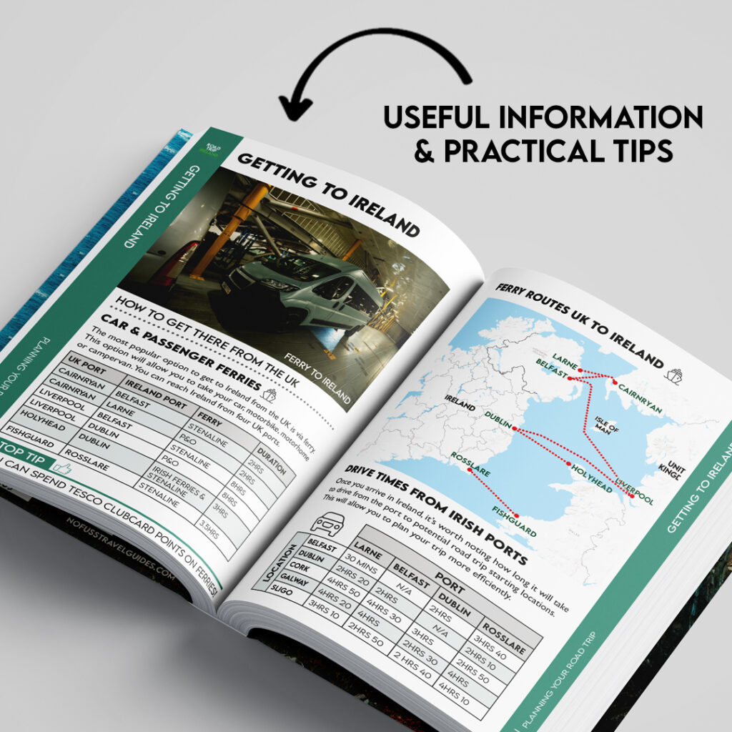 Ireland & Wild Atlantic Way Guide Book by Robbie Roams