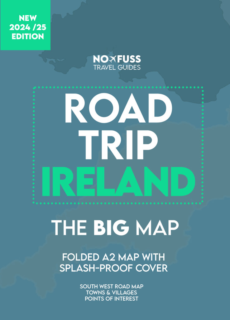Road Trip Ireland - The Big Map - A2 Foldable Road Map