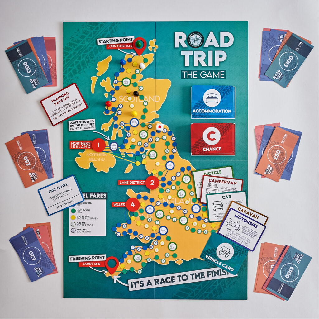 Road Trip The Game - The Road Trip Adventure Board Game